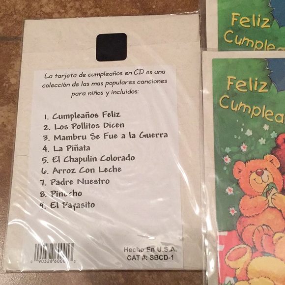 Party Supplies | Feliz Cumpleanos Happy Birthday Card Wcd | Poshmark